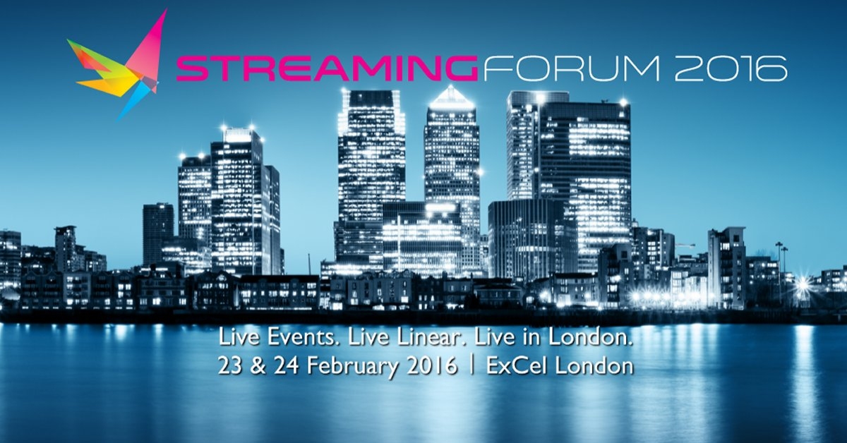 Streaming Forum 2016 Sponsorship Opportunities | Online Video ...